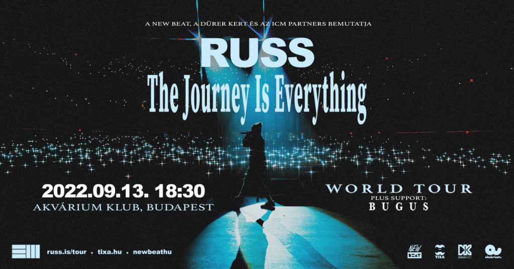 CANCELLED! New Beat and the Dürer Kert present: Russ, special guest ...