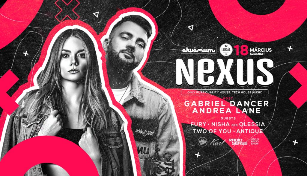 NEXUS w/ Gabriel Dancer, Andrea Lane • Akvárium