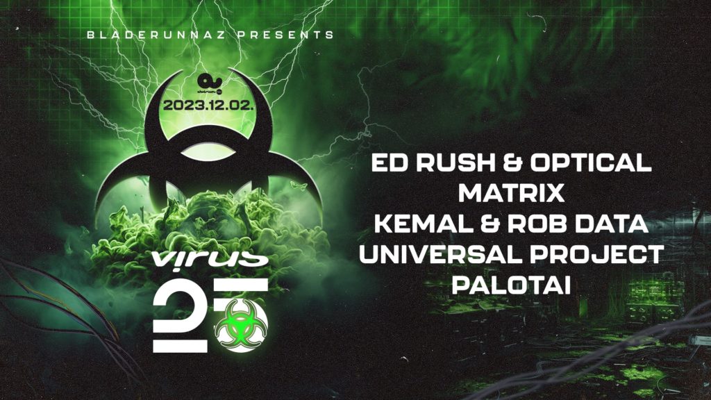Virus25 - Ed Rush & Optical, Matrix, Kemal & Rob Data, Universal ...
