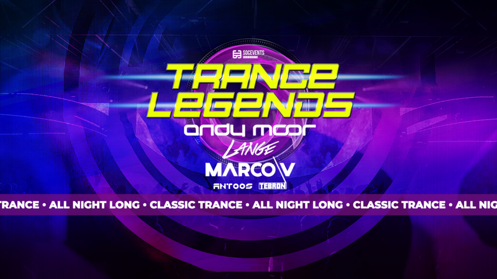 TRANCE LEGENDS w/ ANDY MOOR, LANGE, MARCO V • Akvárium